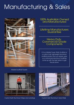 Scaffolding Manufacturing & Sales | Aluminium Scaffolds